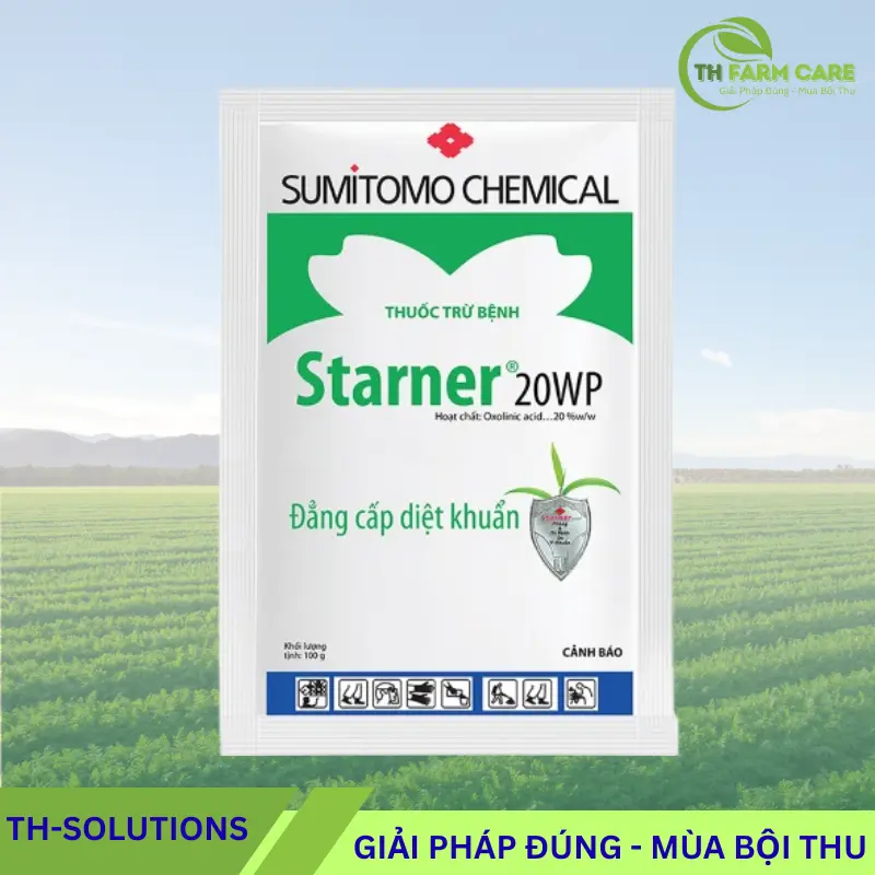 Starner 20WP – Thuốc trừ bệnh diệt khuẩn đẳng cấp của Sumitomo Chemical ...