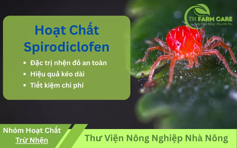 Hoạt Chất Spirodiclofen – Thuốc Đặc Trị Nhện Đỏ Hiệu Quả, An Toàn Cho ...