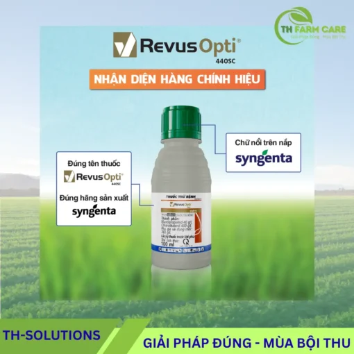 Revus Opti 440SC – Thuốc trừ bệnh Syngenta trị sương mai, thán thư hiệu ...